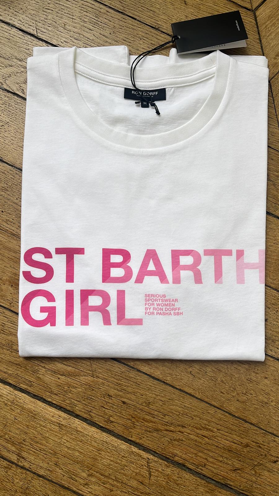 TEE SHIRT ST BARTH GIRL - RON DORFF X PASHA SBH – PASHA ST BARTH